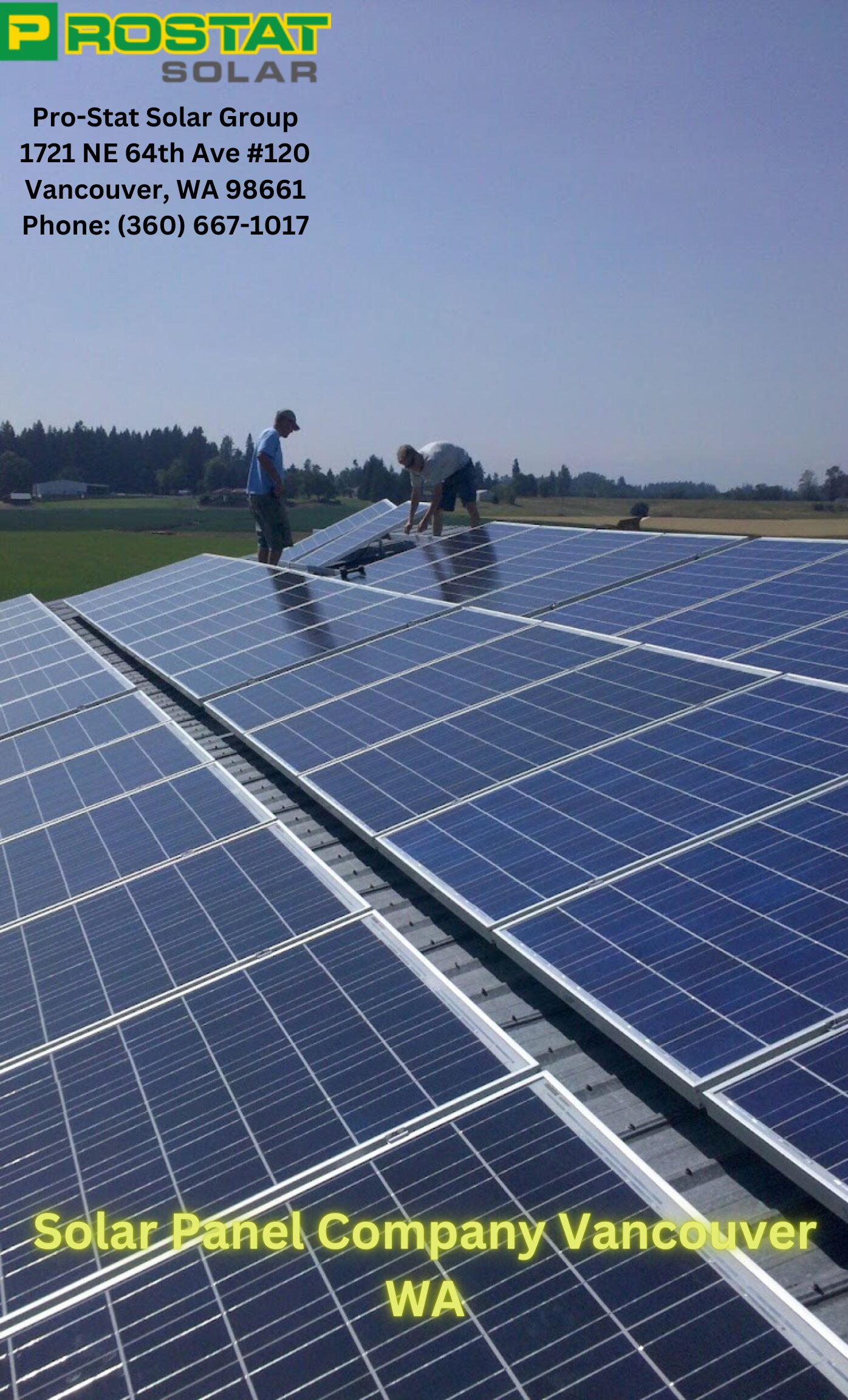 Pro-Stat Solar Group Marks 16 Years of Solar Excellence in Vancouver, WA | Pro-Stat Solar Group